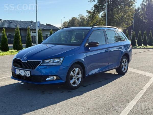 Skoda Fabia 2019 Rīga vietnē Zils Skoda Fabia 2019 Rīga, ar dzinēja tilpumu 1.00 L un nobraukumu 200 tūkst. km par 6499 €, foto 1 vietnē AUTOMOTO.COM.LV