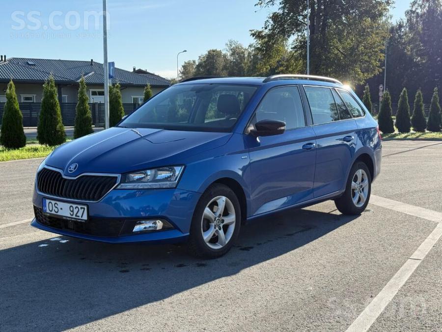 Zils Skoda Fabia 2019 Rīga, ar dzinēja tilpumu 1.00 L un nobraukumu 200 tūkst. km par 6499 €, foto 1 vietnē AUTOMOTO.COM.LV