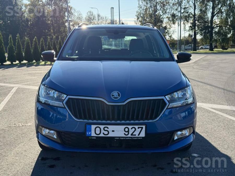 Zils Skoda Fabia 2019 Rīga, ar dzinēja tilpumu 1.00 L un nobraukumu 200 tūkst. km par 6499 €, foto 3 vietnē AUTOMOTO.COM.LV