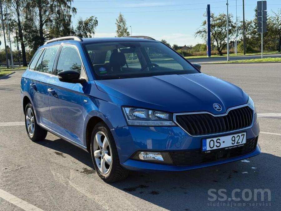 Zils Skoda Fabia 2019 Rīga, ar dzinēja tilpumu 1.00 L un nobraukumu 200 tūkst. km par 6499 €, foto 4 vietnē AUTOMOTO.COM.LV