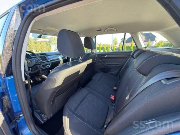 Skoda Fabia 2019 Rīga vietnē Zils Skoda Fabia 2019 Rīga, ar dzinēja tilpumu 1.00 L un nobraukumu 200 tūkst. km par 6499 €, foto 11 vietnē AUTOMOTO.COM.LV