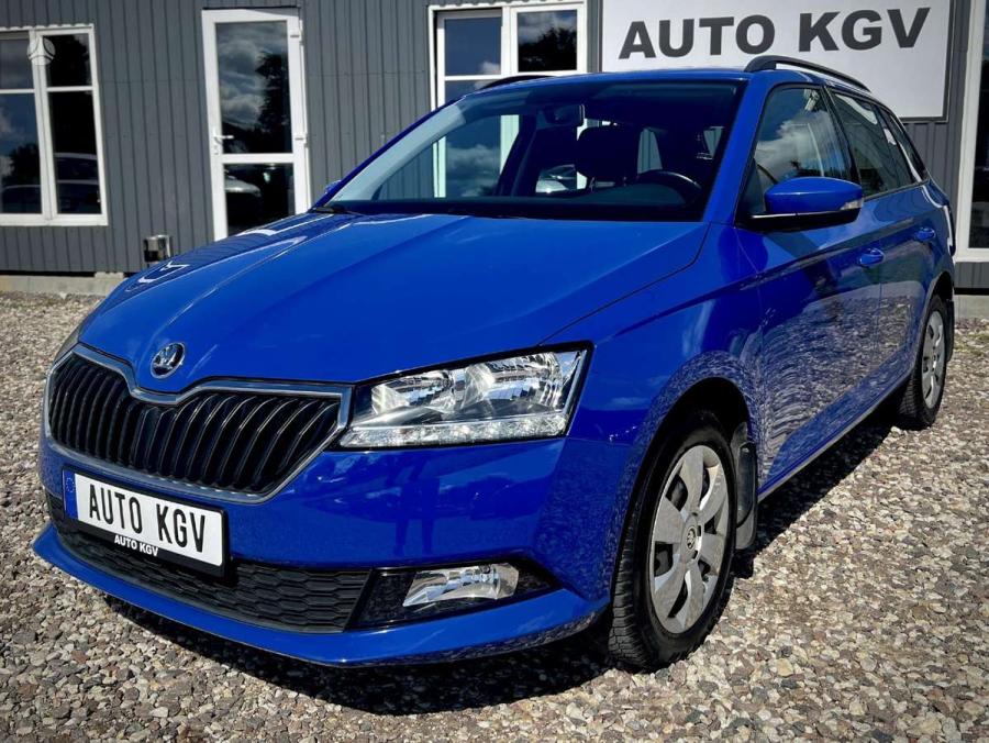 Zils Skoda Fabia 2020 Kauņa, ar dzinēja tilpumu 1.00 L un nobraukumu 141 tūkst. km par 8999 €, foto 2 vietnē AUTOMOTO.COM.LV