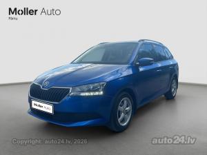 Blue Skoda Fabia 2020 in Parnu, with an engine capacity of 1.00 L and mileage of 93 thousand km for 9900 €, photo  on AUTOMOTO.COM.LV