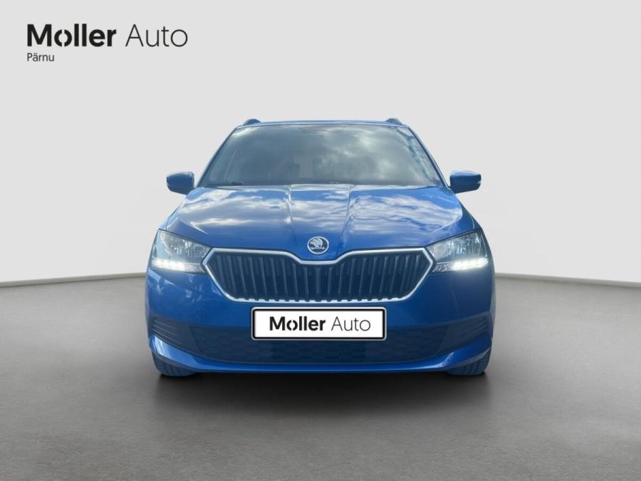 Zils Skoda Fabia 2020 Pērnava, ar dzinēja tilpumu 1.00 L un nobraukumu 93 tūkst. km par 9950 €, foto 4 vietnē AUTOMOTO.COM.LV