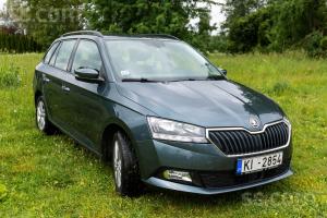Blue Skoda Fabia 2021 in Riga, with an engine capacity of 1.00 L and mileage of 48 thousand km for 15990 €, photo 2 on AUTOMOTO.COM.LV