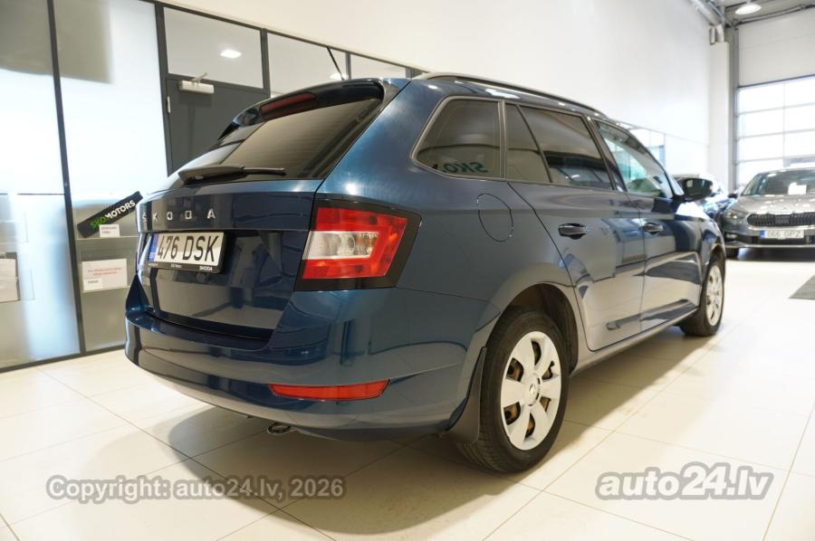 Blue Skoda Fabia 2021 in Tallinn, with an engine capacity of 1.00 L and mileage of 112 thousand km for 9900 €, photo 4 on AUTOMOTO.COM.LV