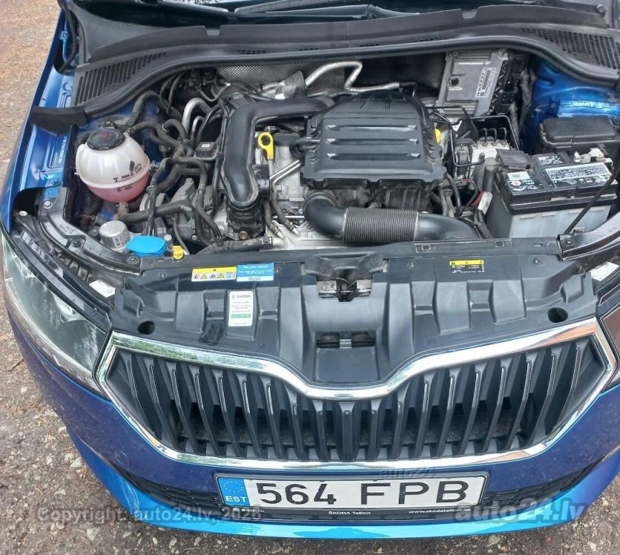 Zils Skoda Fabia 2021 Tallina, ar dzinēja tilpumu 1.00 L un nobraukumu 59 tūkst. km par 12800 €, foto 13 vietnē AUTOMOTO.COM.LV