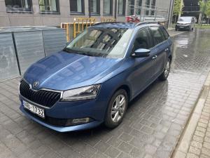 Синий Шкода Фабия 2021 в Рига, объемом двигателя 1.00 л и пробегом 88 тыс. км за 9998 €, фото 7 на AUTOMOTO.COM.LV