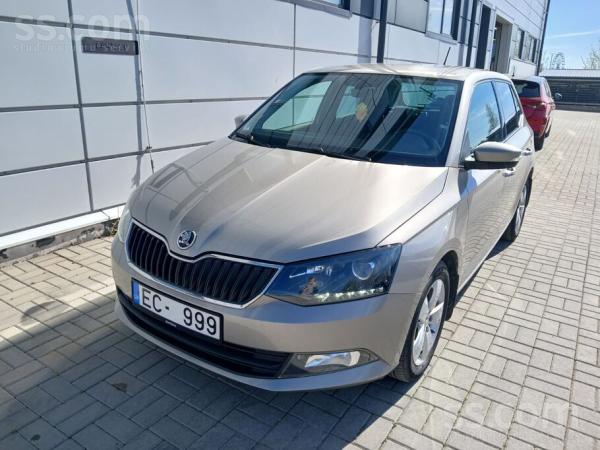 Brown Skoda Fabia 2016 in Riga, with an engine capacity of 1.20 L and mileage of 119 thousand km for 7900 €, photo 4 on AUTOMOTO.COM.LV