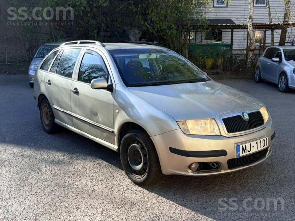 Brown Skoda Fabia 2005 in Riga, with an engine capacity of 2.00 L and mileage of 249 thousand km for 750 €, photo 5 on AUTOMOTO.COM.LV