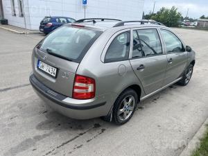 Brown Skoda Fabia 2007 in Riga, with an engine capacity of 1.20 L and mileage of 185 thousand km for 1200 €, photo 5 on AUTOMOTO.COM.LV