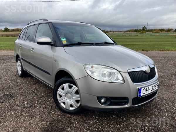 Brūns Skoda Fabia 2008 Talsi, ar dzinēja tilpumu 1.40 L un nobraukumu 203 tūkst. km par 2999 €, foto 1 vietnē AUTOMOTO.COM.LV