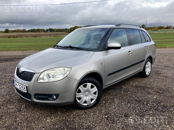 Brūns Skoda Fabia 2008 Talsi, ar dzinēja tilpumu 1.40 L un nobraukumu 203 tūkst. km par 2999 €, foto 7 vietnē AUTOMOTO.COM.LV
