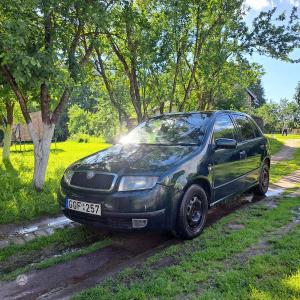 Green Skoda Fabia 2003 in Alytus, with an engine capacity of 1.90 L and mileage of 345 thousand km for 370 €, photo  on AUTOMOTO.COM.LV
