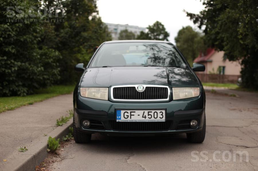 Zaļš Skoda Fabia 2006 Rīga, ar dzinēja tilpumu 1.40 L un nobraukumu 195 tūkst. km par 970 €, foto 5 vietnē AUTOMOTO.COM.LV