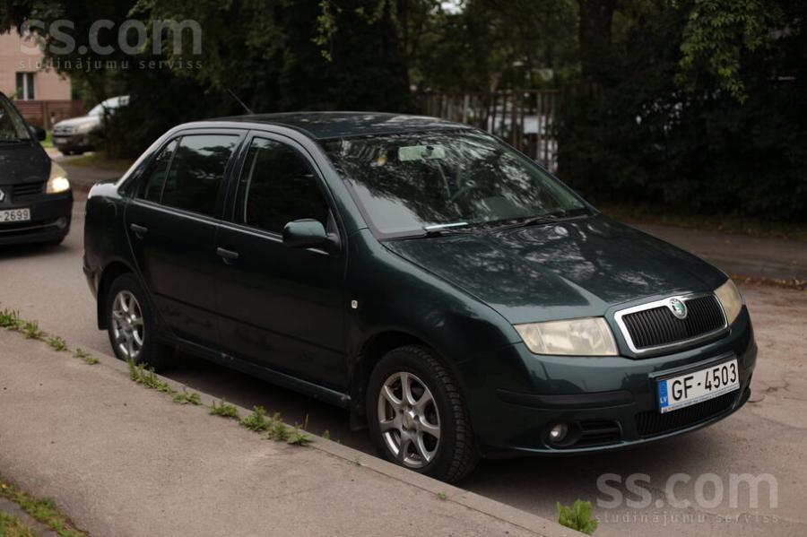 Zaļš Skoda Fabia 2006 Rīga, ar dzinēja tilpumu 1.40 L un nobraukumu 195 tūkst. km par 970 €, foto 6 vietnē AUTOMOTO.COM.LV