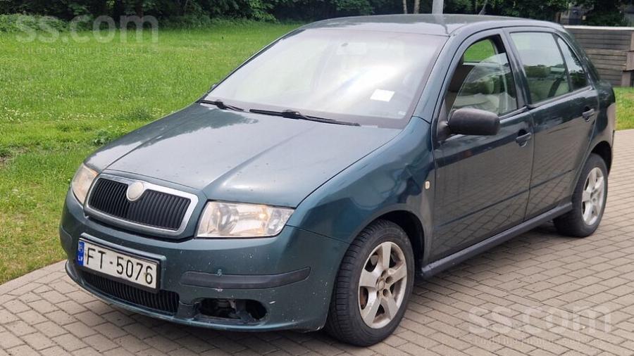 Zaļš Skoda Fabia 2006 Rīga, ar dzinēja tilpumu 1.40 L un nobraukumu 0 tūkst. km par 650 €, foto 4 vietnē AUTOMOTO.COM.LV