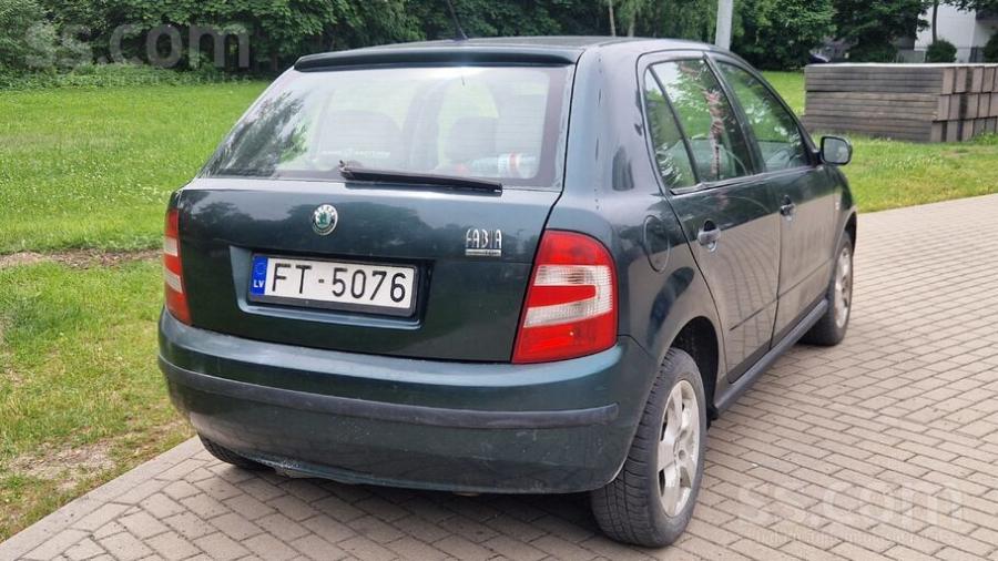Zaļš Skoda Fabia 2006 Rīga, ar dzinēja tilpumu 1.40 L un nobraukumu 0 tūkst. km par 650 €, foto 18 vietnē AUTOMOTO.COM.LV