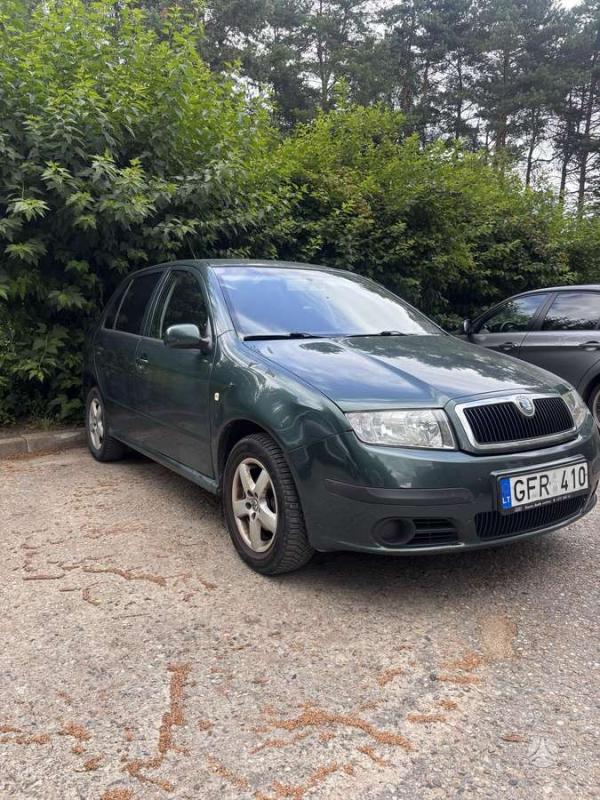 Zaļš Skoda Fabia 2007 Viļņa, ar dzinēja tilpumu 1.20 L un nobraukumu 224 tūkst. km par 600 €, foto 2 vietnē AUTOMOTO.COM.LV