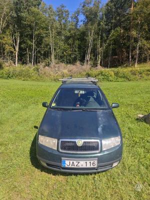 Zaļš Skoda Fabia 2002 Viļņa, ar dzinēja tilpumu 1.90 L un nobraukumu 412 tūkst. km par 600 €, foto 3 vietnē AUTOMOTO.COM.LV