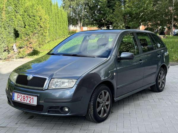 Green Skoda Fabia 2006 in Mazeikiai, with an engine capacity of 1.90 L and mileage of 304 thousand km for 1150 €, photo 10 on AUTOMOTO.COM.LV