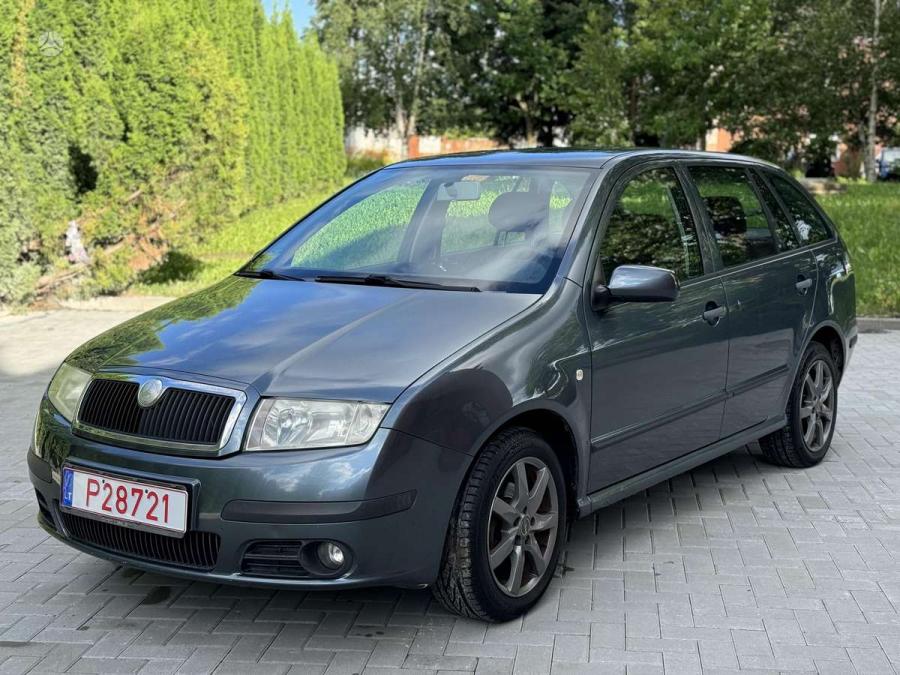 Green Skoda Fabia 2006 in Mazeikiai, with an engine capacity of 1.90 L and mileage of 304 thousand km for 1150 €, photo 11 on AUTOMOTO.COM.LV