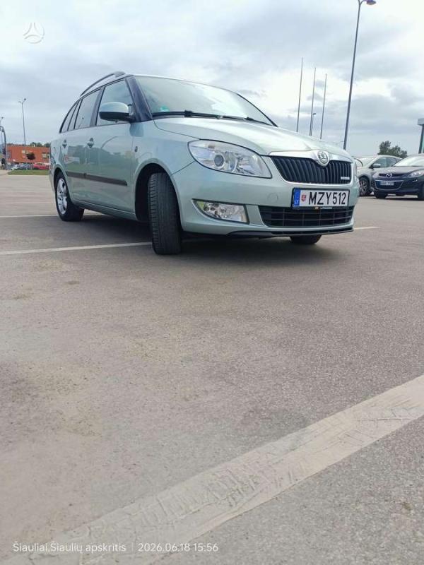 Zaļš Skoda Fabia 2011 Šauļi, ar dzinēja tilpumu 1.20 L un nobraukumu 254 tūkst. km par 3350 €, foto 2 vietnē AUTOMOTO.COM.LV