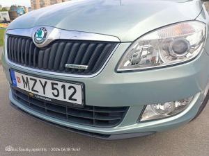 Green Skoda Fabia 2011 in Siauliai, with an engine capacity of 1.20 L and mileage of 254 thousand km for 3350 €, photo 6 on AUTOMOTO.COM.LV