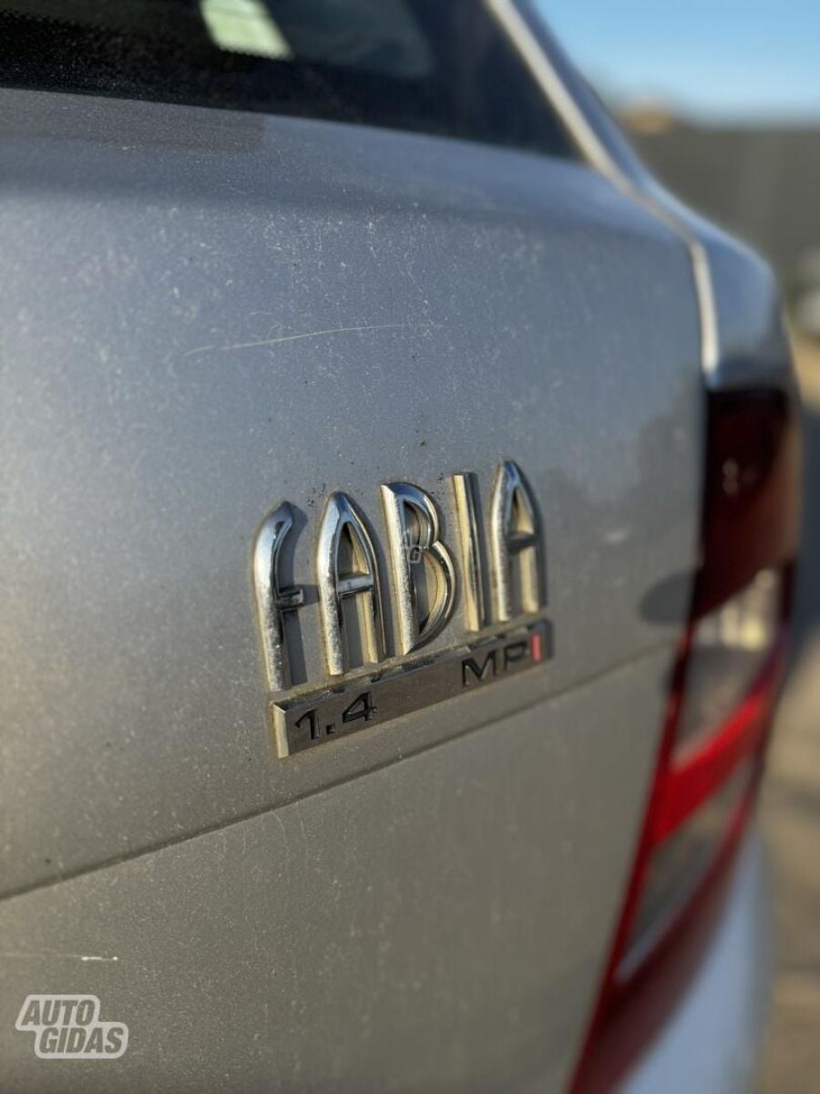 Pelēks Skoda Fabia 2002 Klaipėda, ar dzinēja tilpumu 1.40 L un nobraukumu 159 tūkst. km par 699 €, foto 6 vietnē AUTOMOTO.COM.LV