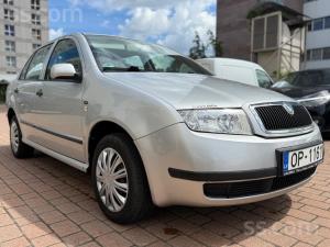 Pelēks Skoda Fabia 2002 Rīga, ar dzinēja tilpumu 1.40 L un nobraukumu 0 tūkst. km par 2100 €, foto  vietnē AUTOMOTO.COM.LV