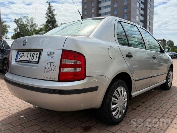 Grey Skoda Fabia 2002 in Riga, with an engine capacity of 1.40 L and mileage of 0 thousand km for 2100 €, photo 8 on AUTOMOTO.COM.LV