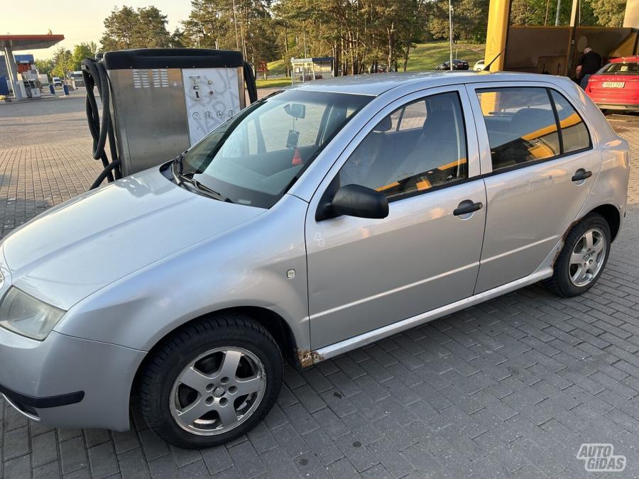 Grey Skoda Fabia 2003 in Kaunas, with an engine capacity of 1.40 L and mileage of 230 thousand km for 600 €, photo 13 on AUTOMOTO.COM.LV