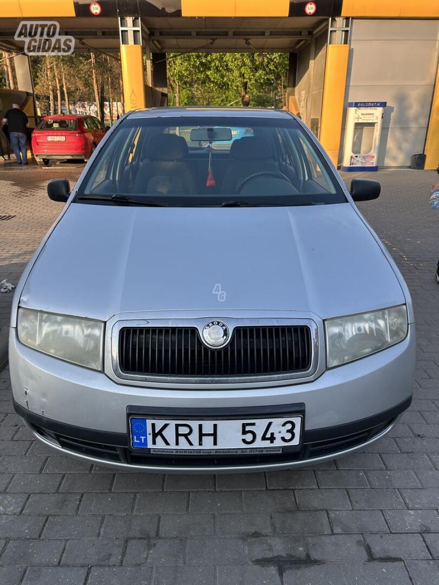 Grey Skoda Fabia 2003 in Kaunas, with an engine capacity of 1.40 L and mileage of 230 thousand km for 600 €, photo 14 on AUTOMOTO.COM.LV
