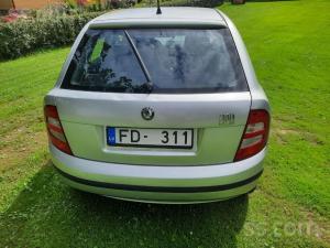 Grey Skoda Fabia 2004 in Preili, with an engine capacity of 1.90 L and mileage of 223 thousand km for 950 €, photo 4 on AUTOMOTO.COM.LV
