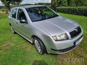 Grey Skoda Fabia 2004 in Preili, with an engine capacity of 1.90 L and mileage of 223 thousand km for 950 €, photo 10 on AUTOMOTO.COM.LV