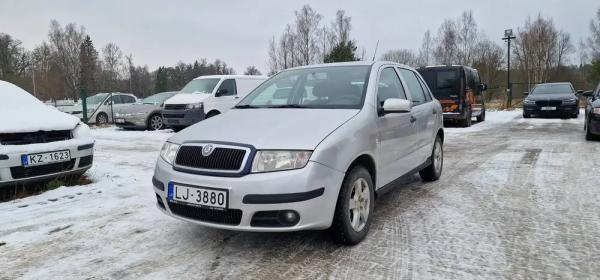 Pelēks Skoda Fabia 2005 Valmiera, ar dzinēja tilpumu 1.40 L un nobraukumu 263 tūkst. km par 880 €, foto 6 vietnē AUTOMOTO.COM.LV