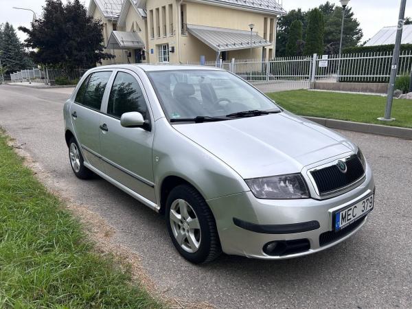 Pelēks Skoda Fabia 2005 Kauņa, ar dzinēja tilpumu 1.40 L un nobraukumu 202 tūkst. km par 1700 €, foto 9 vietnē AUTOMOTO.COM.LV