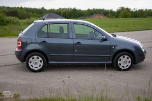 Grey Skoda Fabia 2007 in Klaipeda, with an engine capacity of 1.90 L and mileage of 204 thousand km for 2000 €, photo 4 on AUTOMOTO.COM.LV