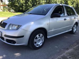 Grey Skoda Fabia 2007 in Alytus, with an engine capacity of 1.42 L and mileage of 273 thousand km for 1499 €, photo  on AUTOMOTO.COM.LV