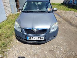 Grey Skoda Fabia 2007 in Jurmala, with an engine capacity of 1.40 L and mileage of 259 thousand km for 350 €, photo  on AUTOMOTO.COM.LV