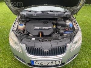 Grey Skoda Fabia 2008 in Ludza, with an engine capacity of 1.90 L and mileage of 430 thousand km for 1750 €, photo 3 on AUTOMOTO.COM.LV