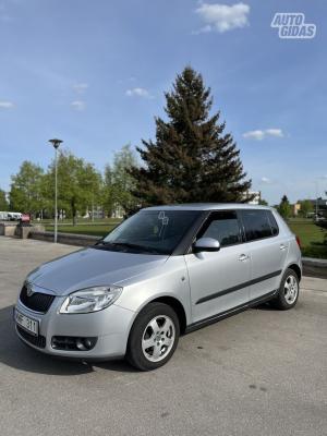 Grey Skoda Fabia 2009 in Alytus, with an engine capacity of 1.20 L and mileage of 200 thousand km for 1600 €, photo  on AUTOMOTO.COM.LV