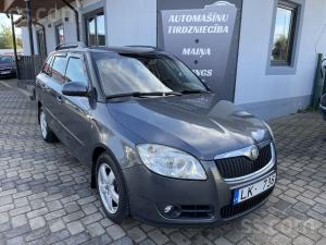Серый Шкода Фабия 2010 в Талси, объемом двигателя 1.90 л и пробегом 372 тыс. км за 1780 €, фото  на AUTOMOTO.COM.LV