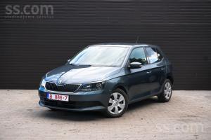 Grey Skoda Fabia 2015 in Riga, with an engine capacity of 1.00 L and mileage of 202 thousand km for 5990 €, photo  on AUTOMOTO.COM.LV