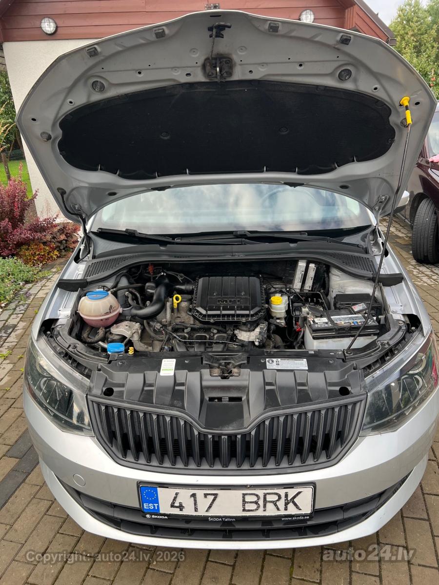 Grey Skoda Fabia 2016 in Tallinn, with an engine capacity of 1.00 L and mileage of 80 thousand km for 6500 €, photo 11 on AUTOMOTO.COM.LV
