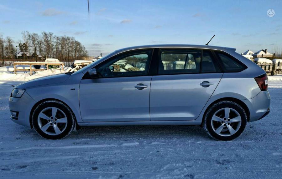 Grey Skoda Fabia 2019 in Kaunas, with an engine capacity of 1.00 L and mileage of 180 thousand km for 6500 €, photo 12 on AUTOMOTO.COM.LV