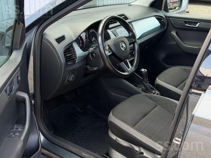 Grey Skoda Fabia 2019 in Riga, with an engine capacity of 1.00 L and mileage of 136 thousand km for 9280 €, photo 8 on AUTOMOTO.COM.LV