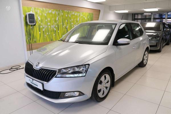 Grey Skoda Fabia 2020 in Vilnius, with an engine capacity of 1.00 L and mileage of 195 thousand km for 6900 €, photo 1 on AUTOMOTO.COM.LV