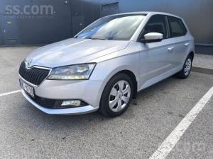 Grey Skoda Fabia 2020 in Riga, with an engine capacity of 1.00 L and mileage of 63 thousand km for 7350 €, photo  on AUTOMOTO.COM.LV