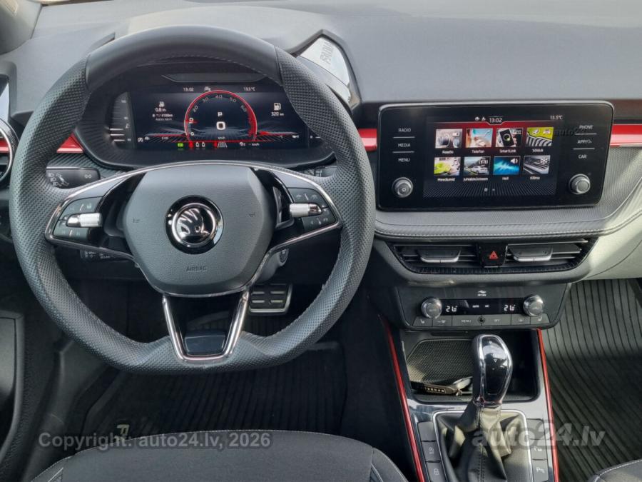 Pelēks Skoda Fabia 2023 Jehvi, ar dzinēja tilpumu 1.00 L un nobraukumu 35 tūkst. km par 19490 €, foto 7 vietnē AUTOMOTO.COM.LV